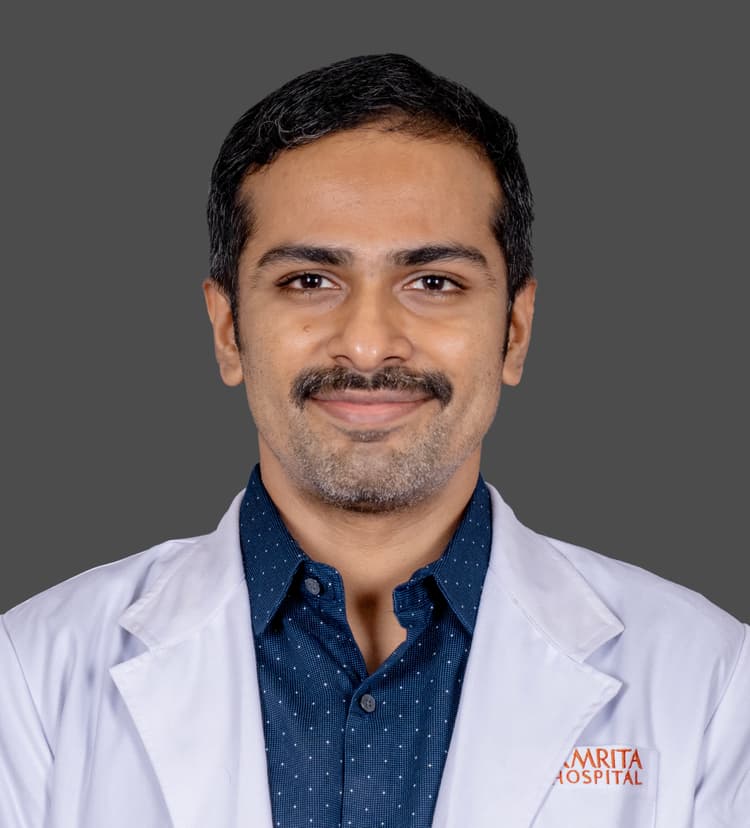 Dr. Arjun Krishnan - Clinical Assistant Professor | Amrita Hospital Kochi